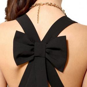 Sexy V-neck Bow Dress Ax091412ax on Luulla