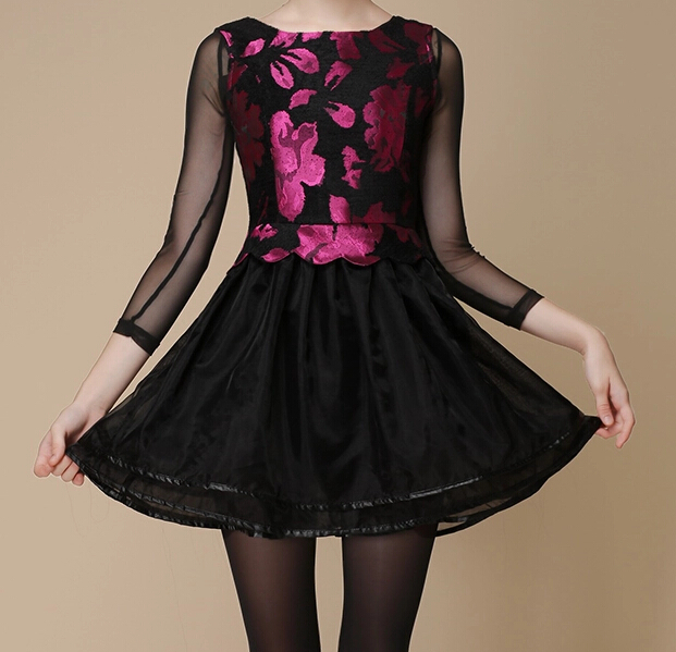 Round Neck Vest Princess Dress Ax102901ax on Luulla